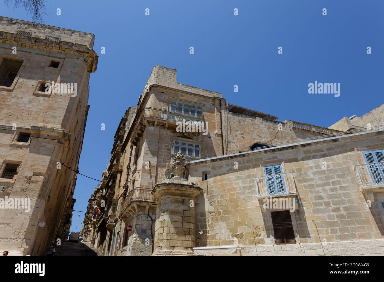 Archbishop St - Valletta Stock Photo - Alamy