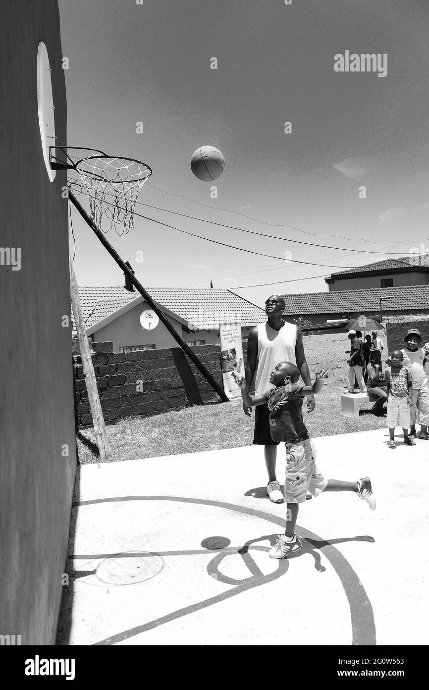 Netball south africa Black and White Stock Photos & Images - Alamy