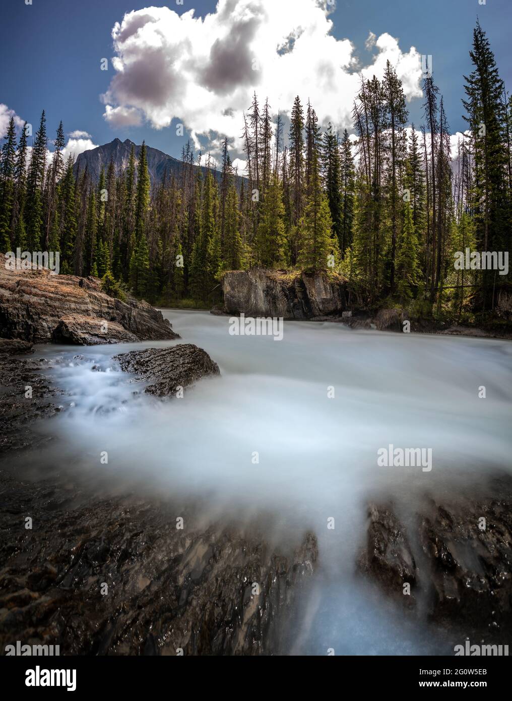Beautiful scenery from Banff National Park in Alberta, Canada during ...