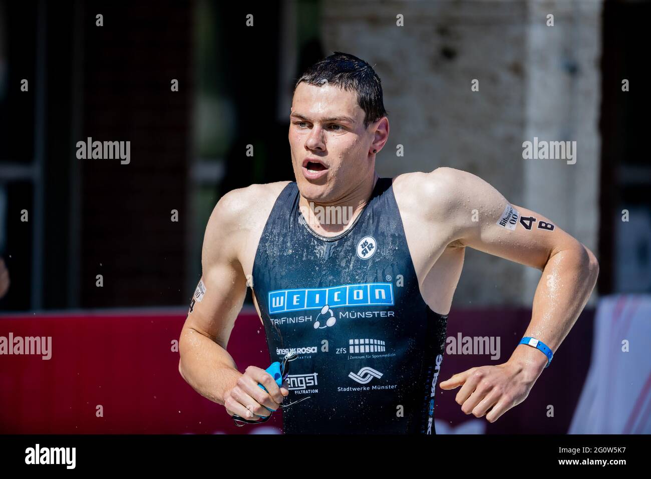 Berlin, Germany. 03rd June, 2021. Triathlon: German Championships ...