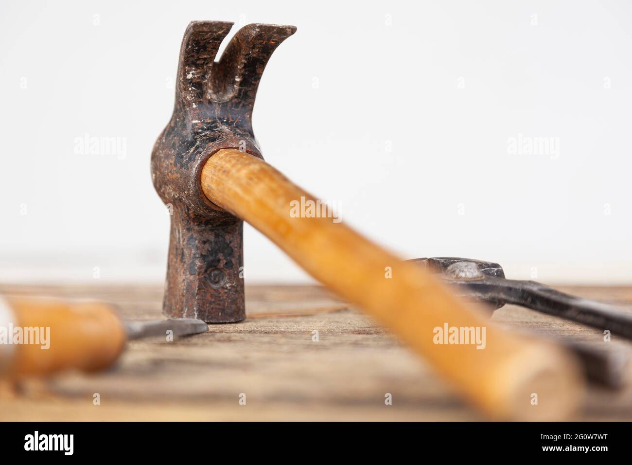 Hammer and other tools hi-res stock photography and images - Alamy