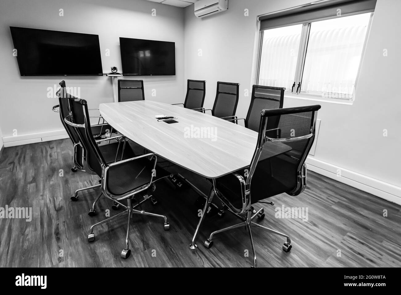 Empty boardroom Black and White Stock Photos & Images - Alamy