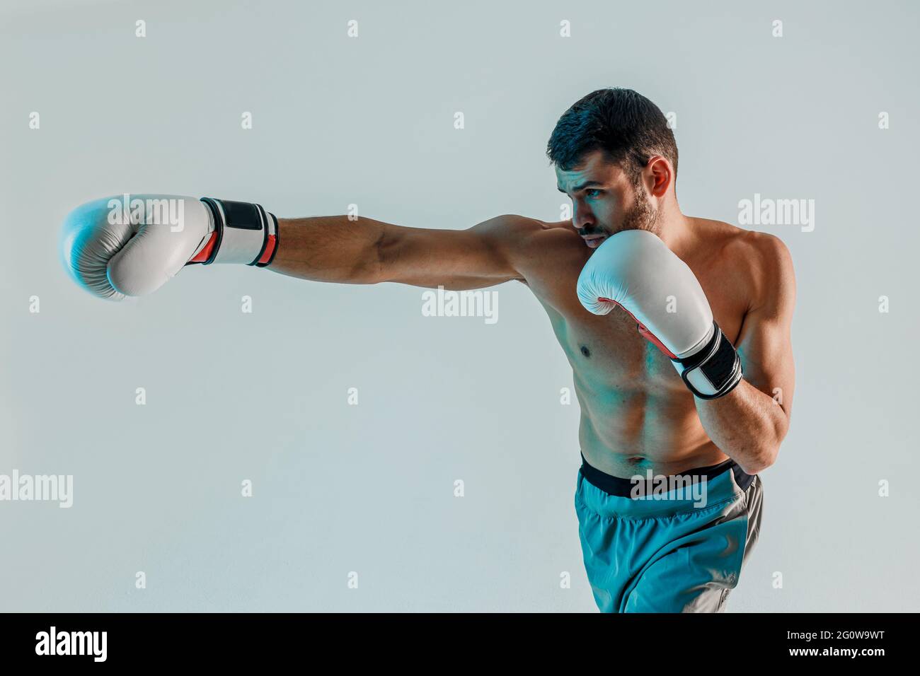 Focused european young man hi-res stock photography and images - Alamy