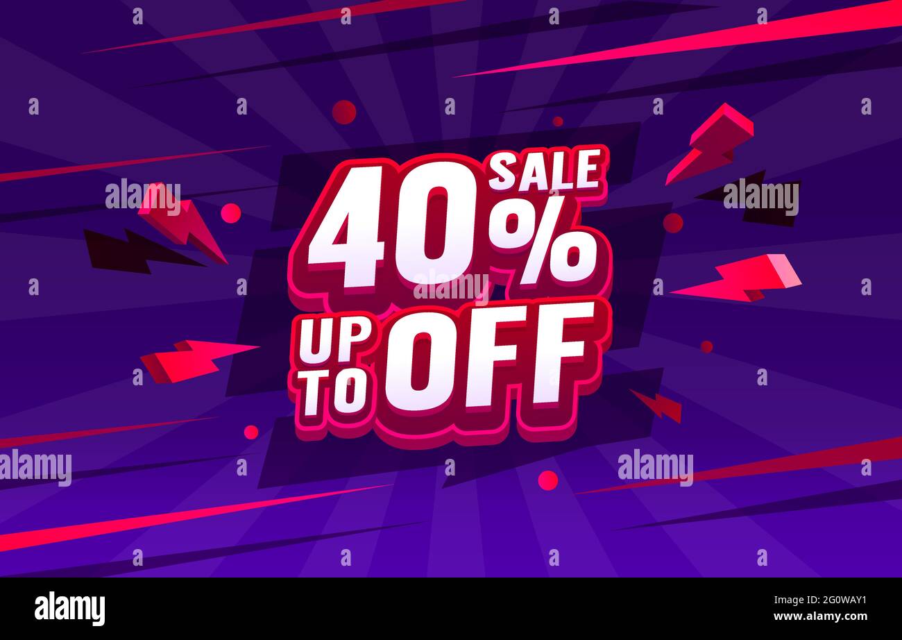 Up to 40 percent off Stock Vector Images - Alamy
