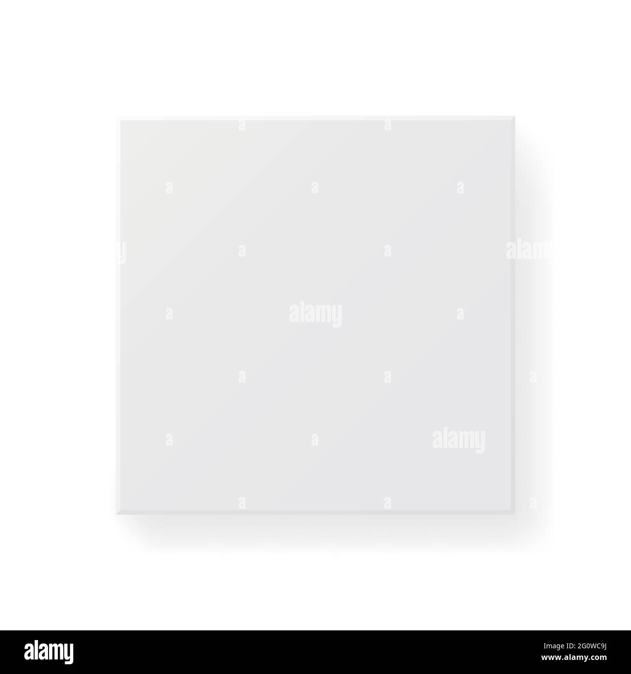 Light realistic package cardboard Stock Vector Images - Alamy