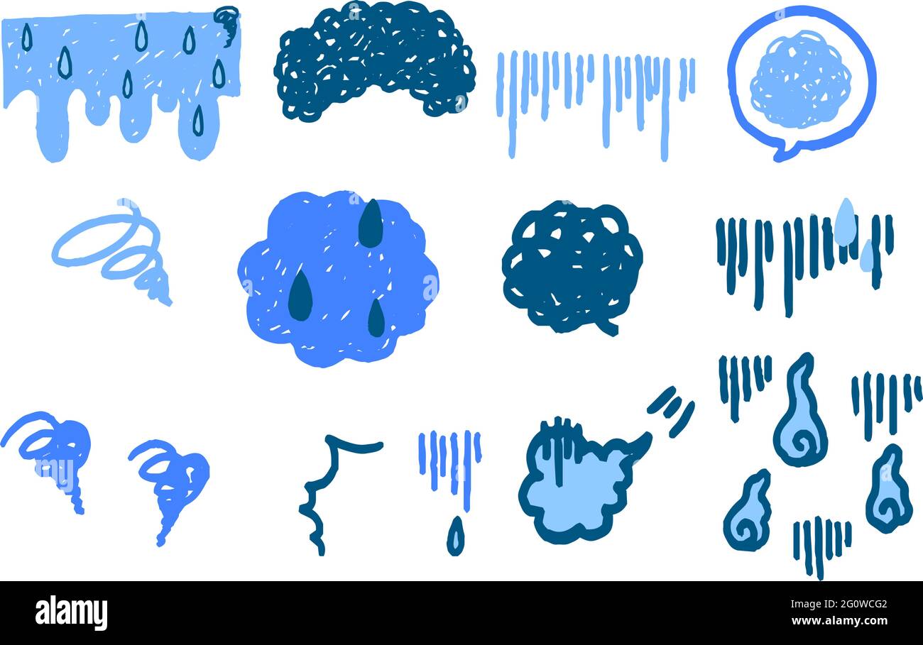 This is a illustration of Blue Cartoon symbol when disappointed Stock ...