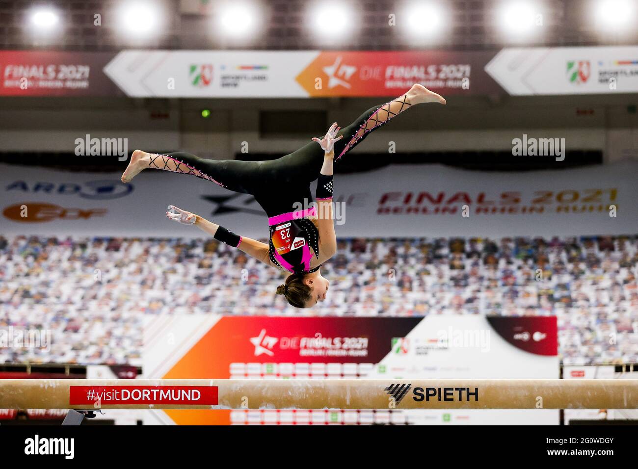 Dortmund, Germany. 03rd June, 2021. Gymnastics, apparatus gymnastics ...