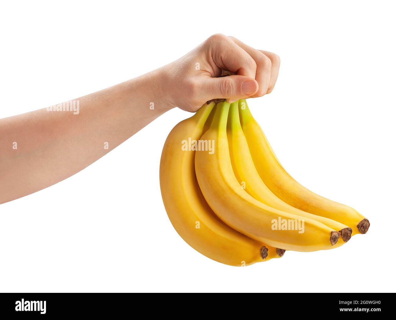 Hand holding banana hi-res stock photography and images - Alamy