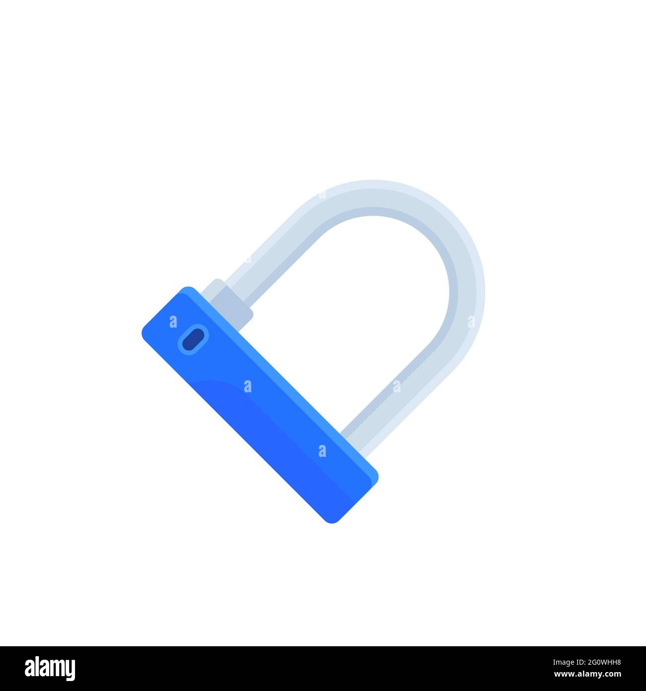 Bike U-Lock icon, vector design Stock Vector Image & Art - Alamy