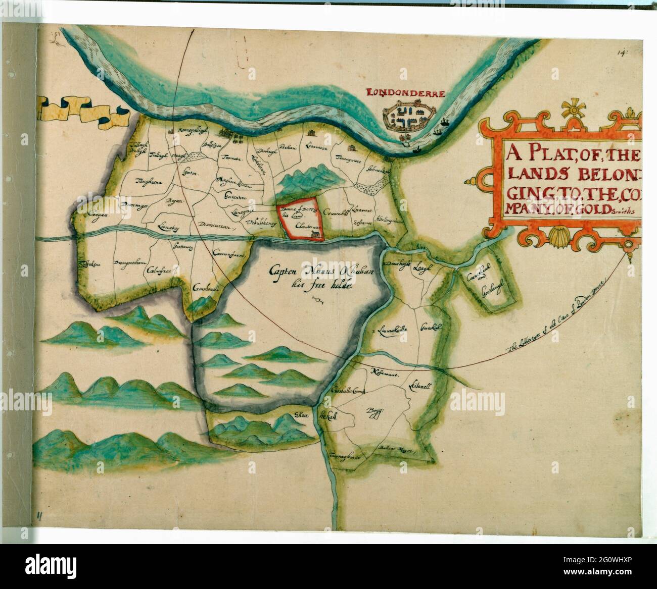 London map old 1800 hi-res stock photography and images - Alamy