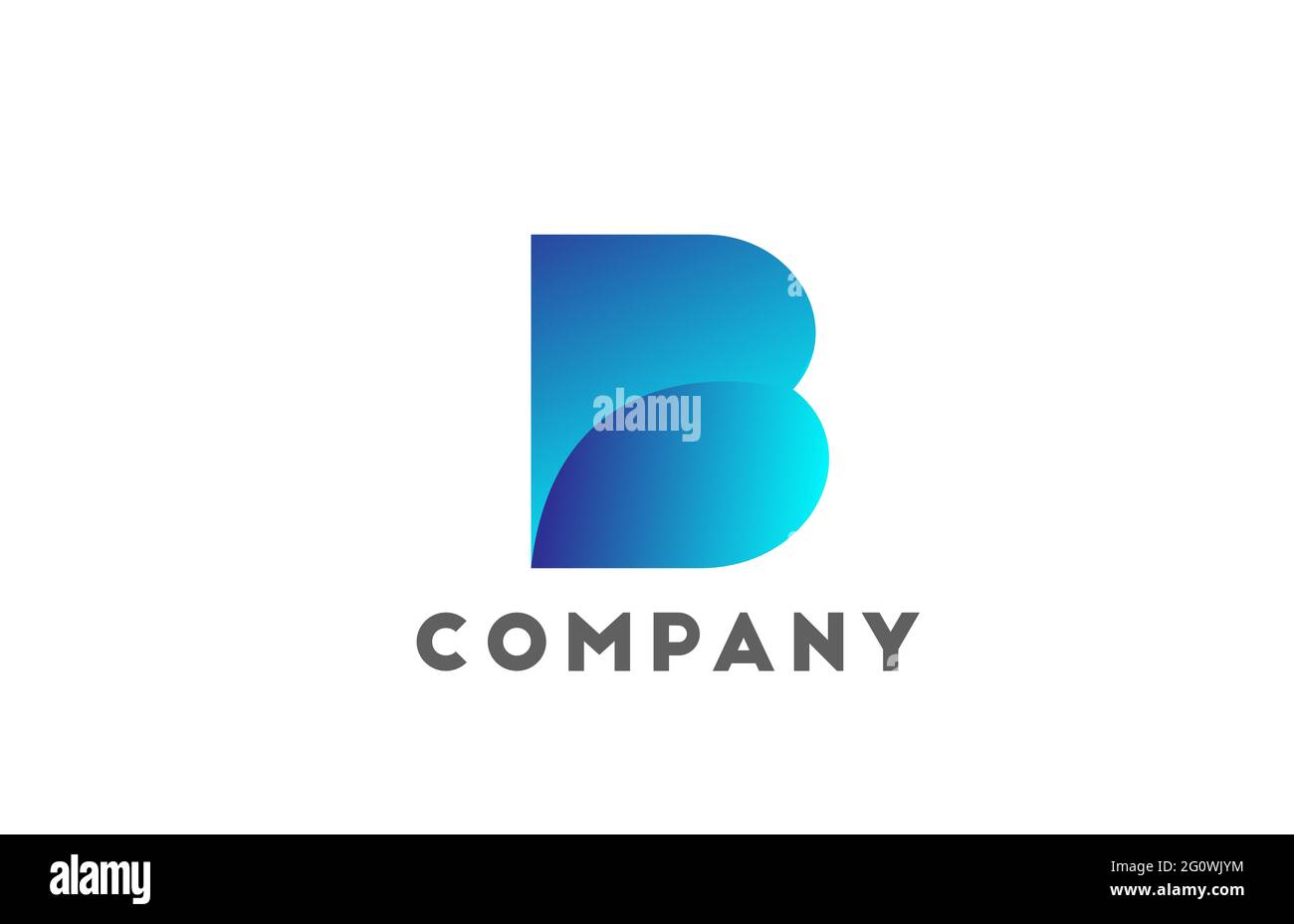 Blue unique gradient Cut Out Stock Images & Pictures - Alamy