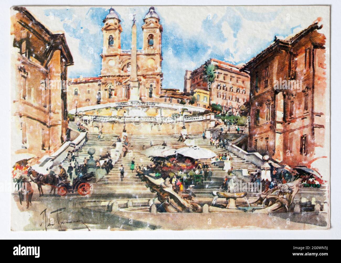 Spanish postcards hi-res stock photography and images - Alamy