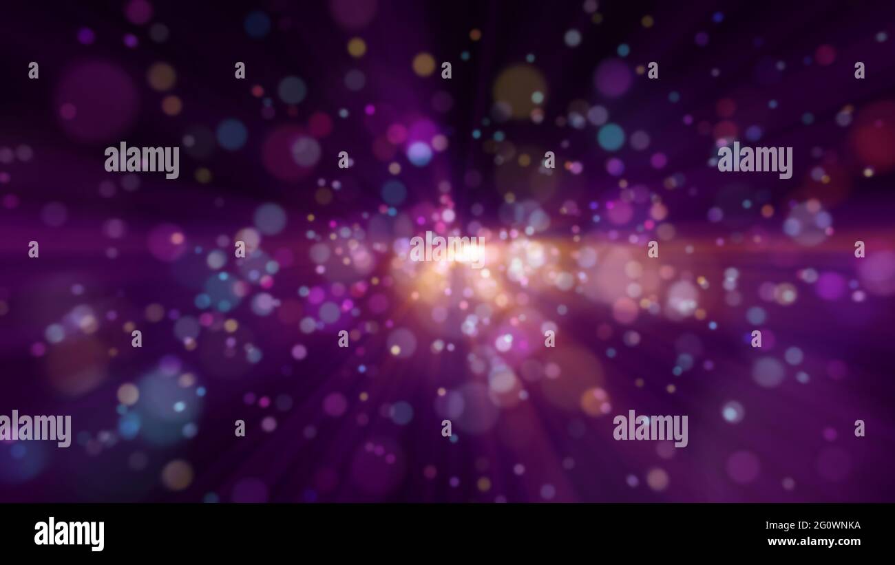 galaxy in space light particle. 3d illustration Stock Photo - Alamy