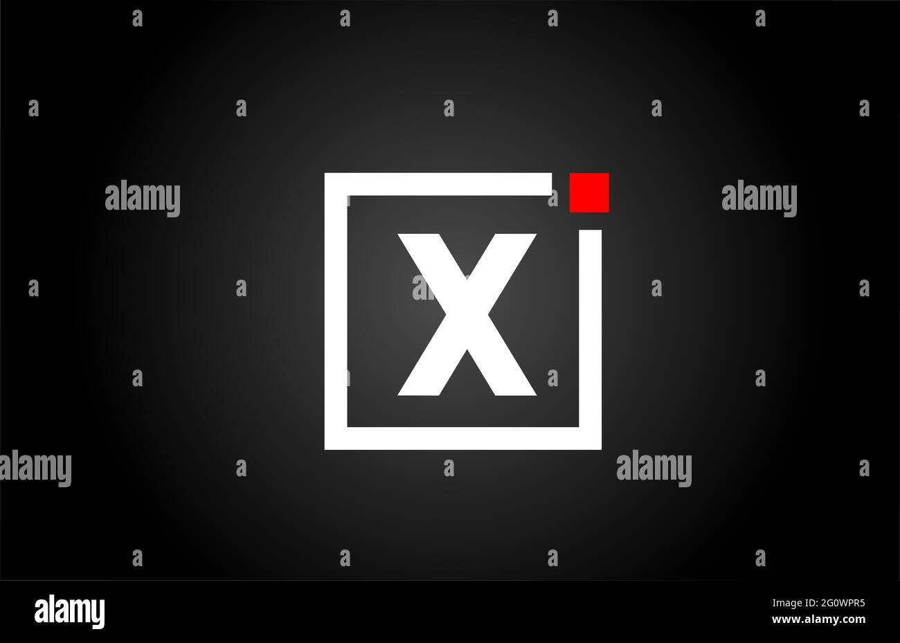 X alphabet letter icon logo in black and white color. Company and ...