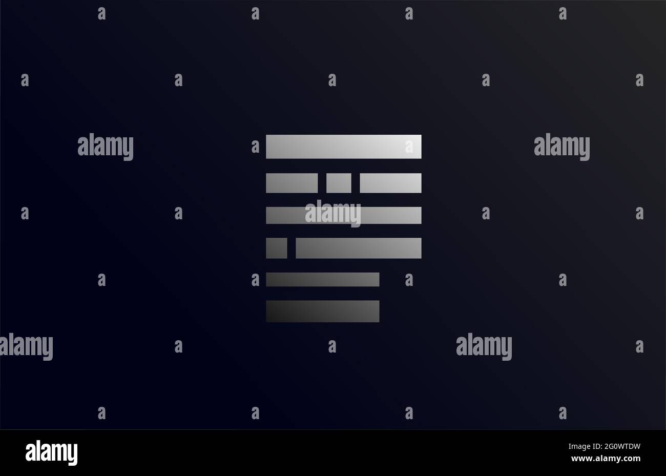 alphabet letter F logo icon in with line. Creative design for business ...