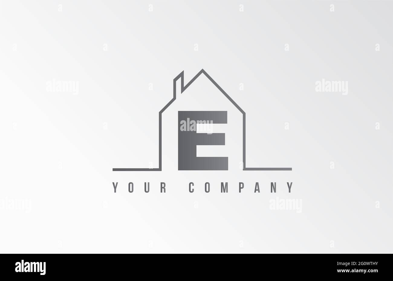 E home logo hi-res stock photography and images - Alamy