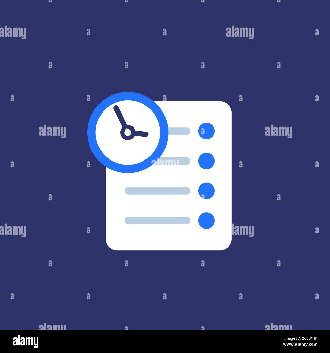 to do list icon, flat vector Stock Vector Image & Art - Alamy