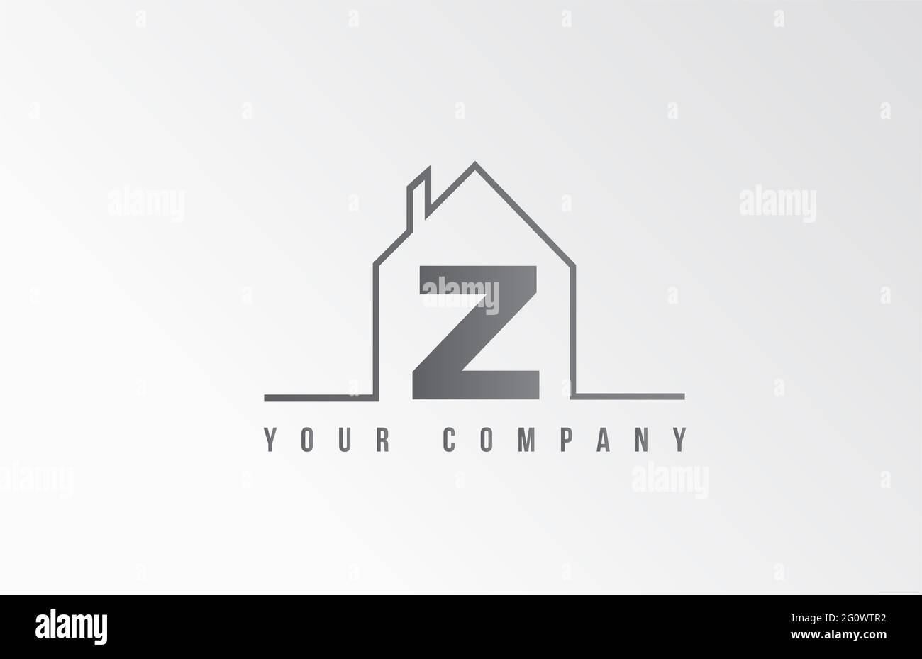 Z home alphabet logo icon letter design. House for a real estate ...
