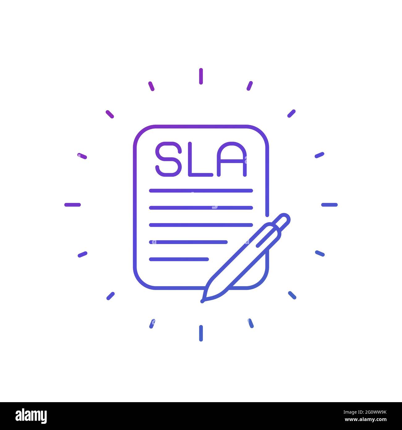 Sla icon hi-res stock photography and images - Alamy