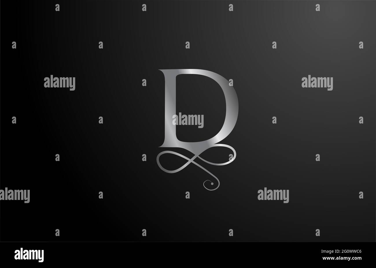 Elegant d logo hi-res stock photography and images - Alamy