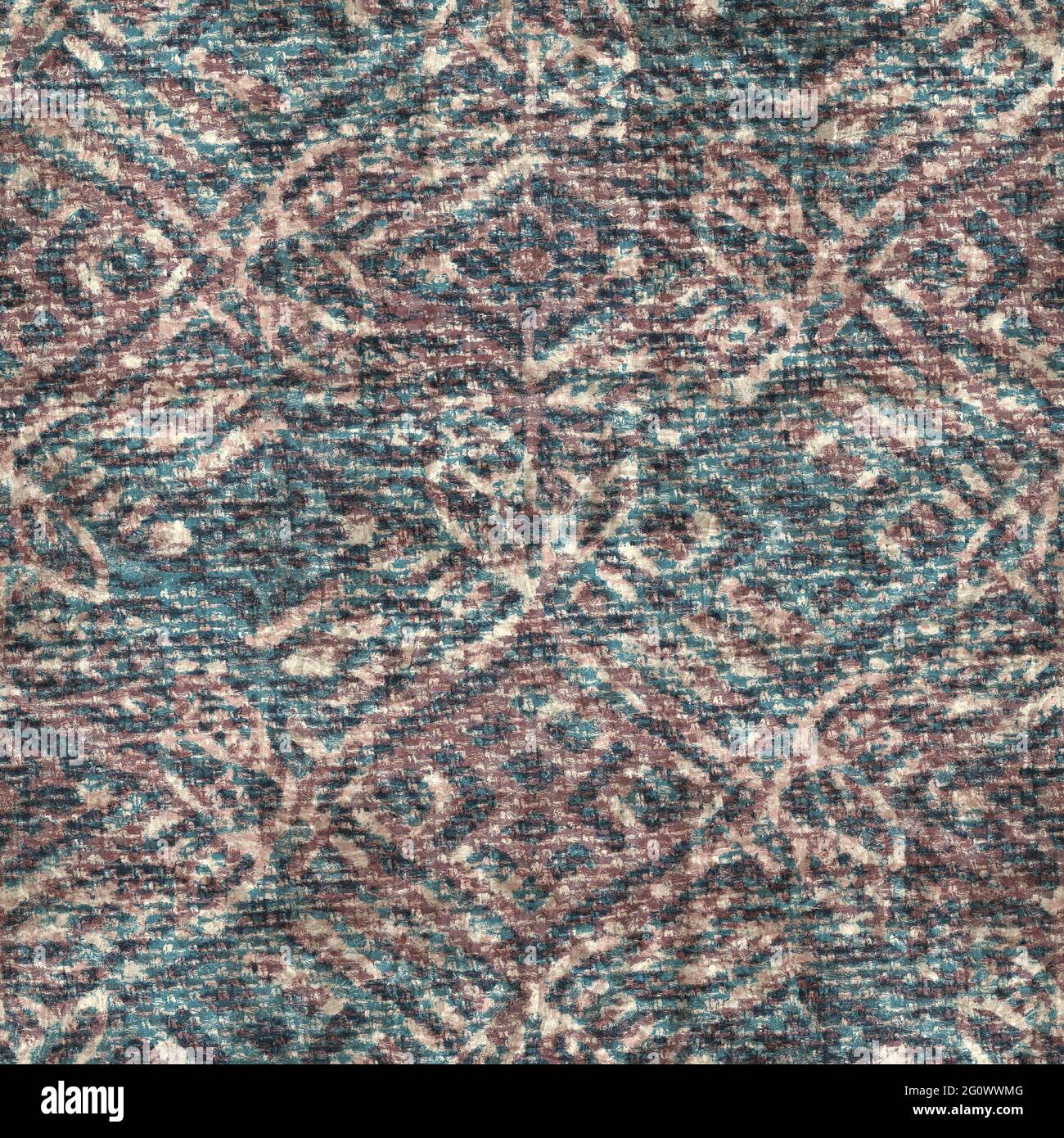 Seamless blue pink cream and navy surface pattern Stock Photo - Alamy