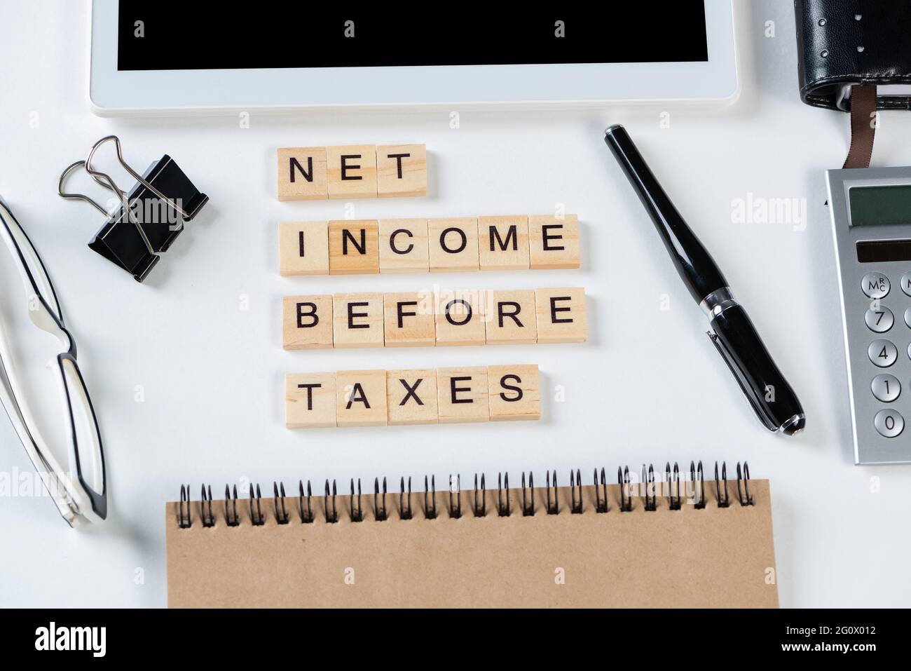 Earnings before taxes hi-res stock photography and images - Alamy