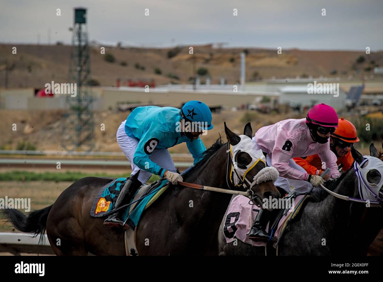 Belmont racetrack hi-res stock photography and images - Alamy