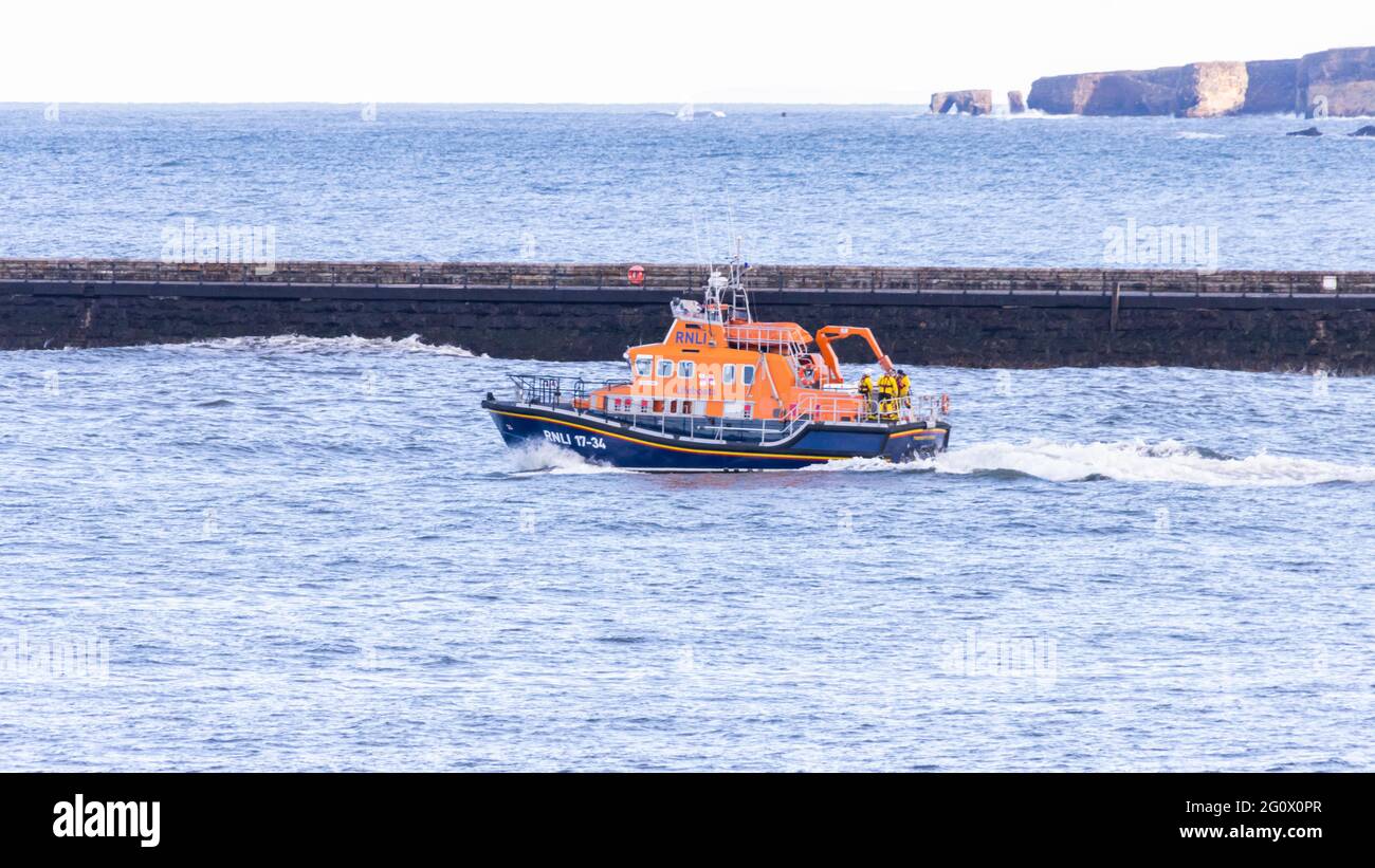 Tynemouth lifeboat hi-res stock photography and images - Alamy