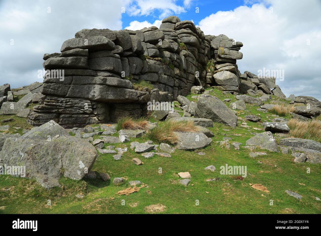 West Mill tor, Dartmoor, Devon, England, UK Stock Photo - Alamy