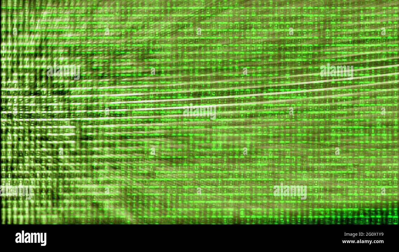 Abstract background, digital data matrix, illustration render Stock ...