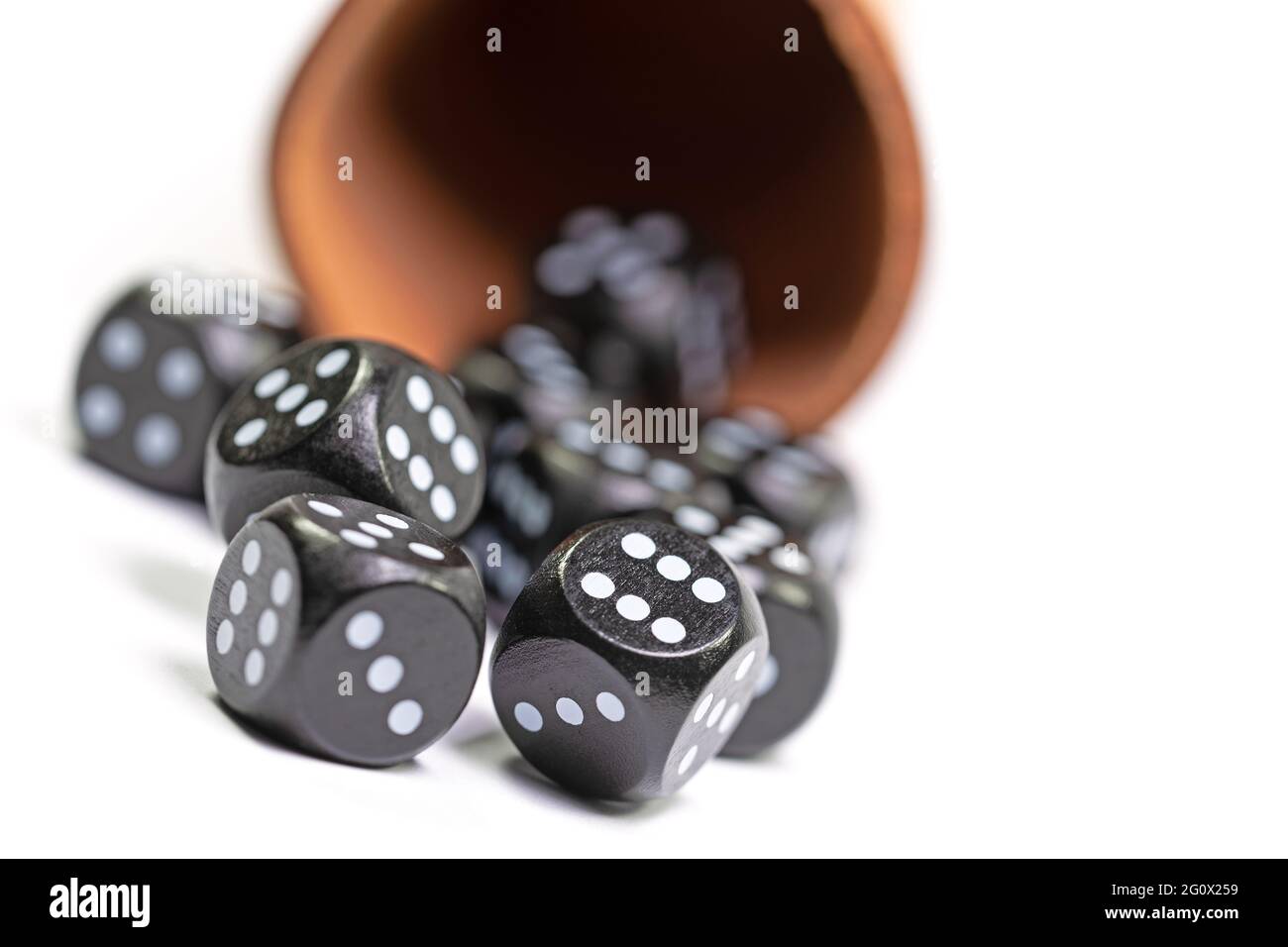 Wooden cube dice hi-res stock photography and images - Alamy