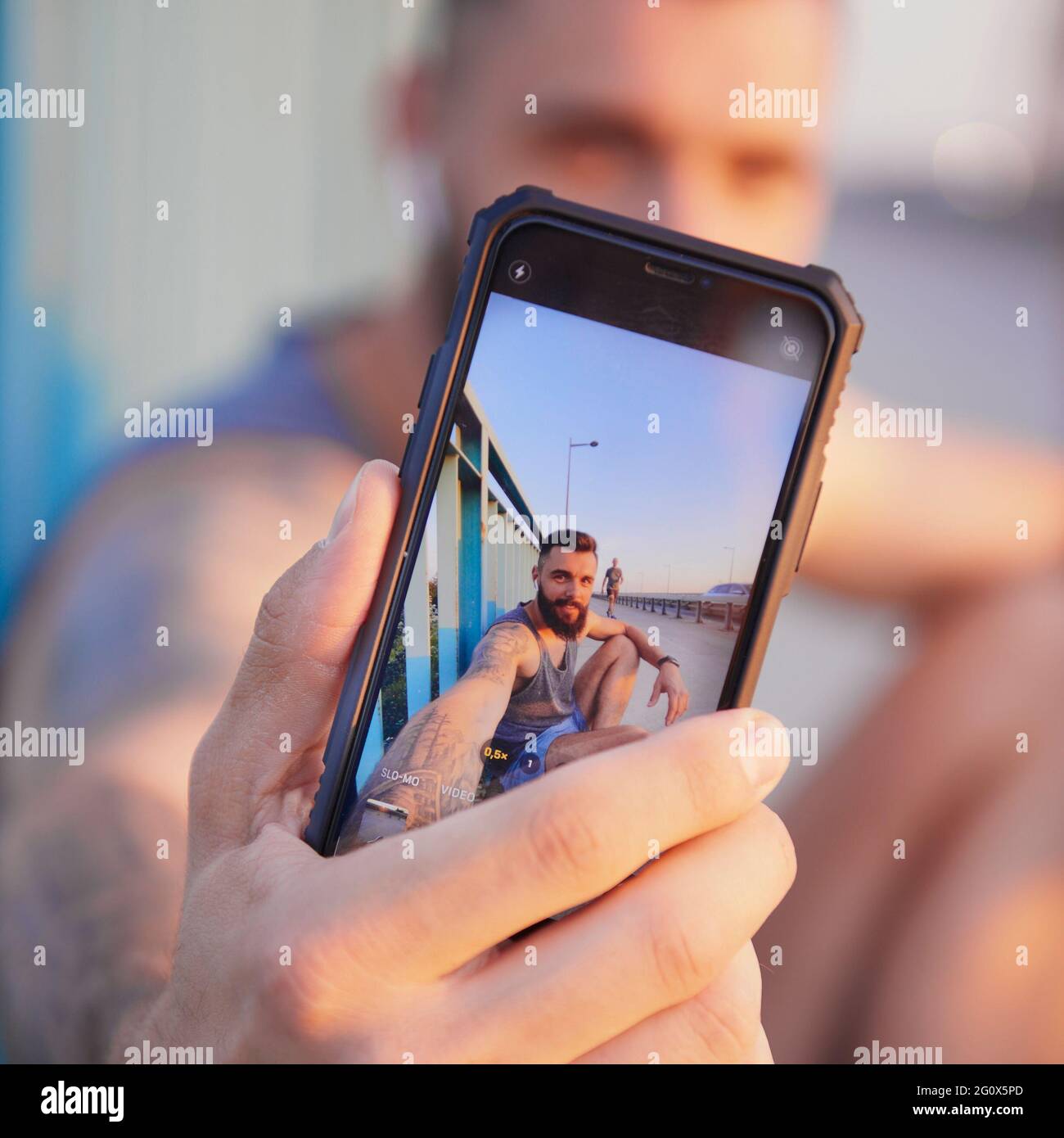 Taking music on run hi-res stock photography and images - Alamy