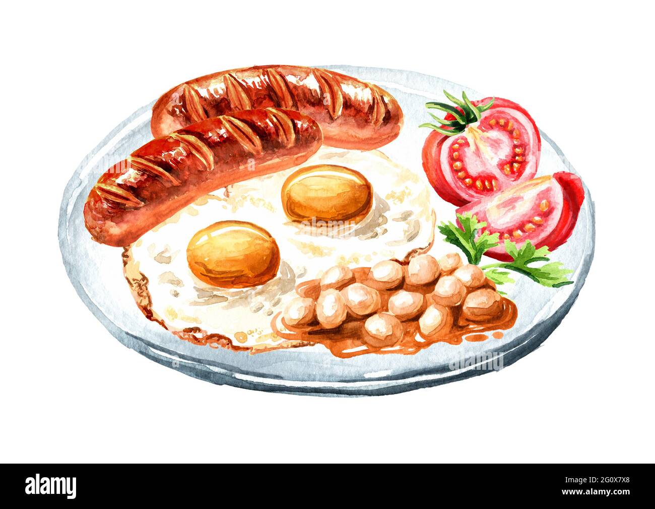 Scrambled Eggs And Sausage Clip Art