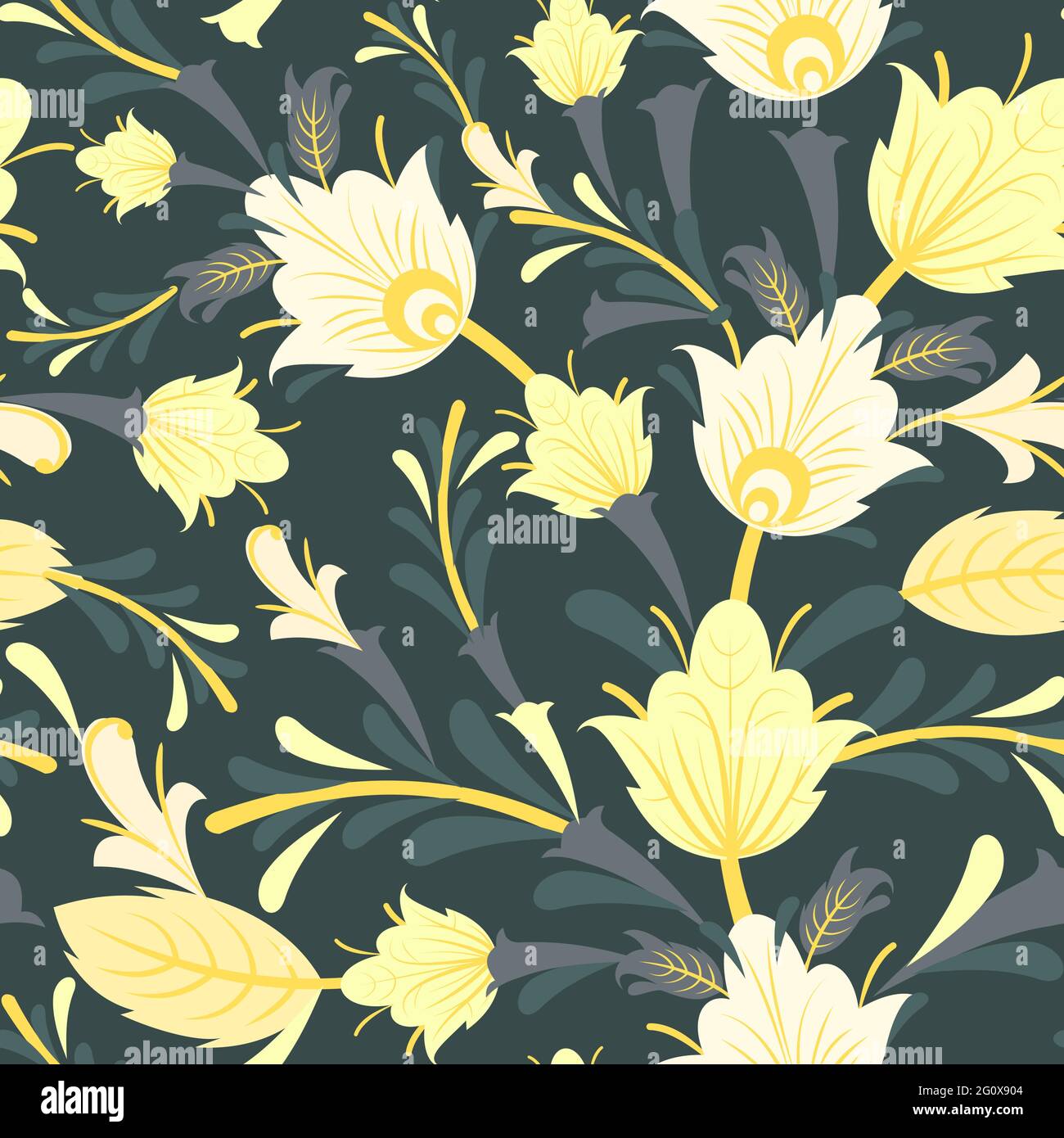 Summer vegetable seamless pattern. Nice. Beautiful ornament with ...