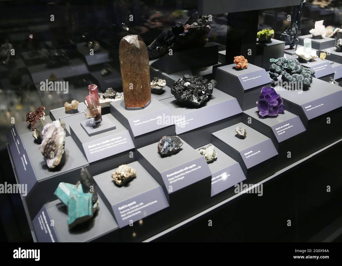 New York, United States. 03rd June, 2021. A huge variety of gems and ...