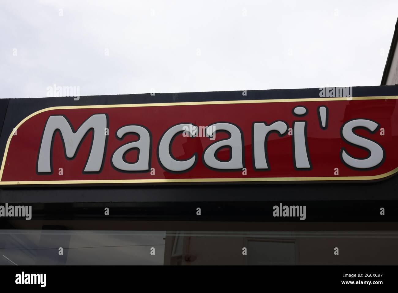 Macaris sign hi-res stock photography and images - Alamy