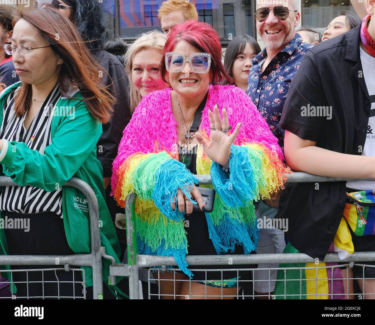 Rainbow lgbt coat hi-res stock photography and images - Alamy
