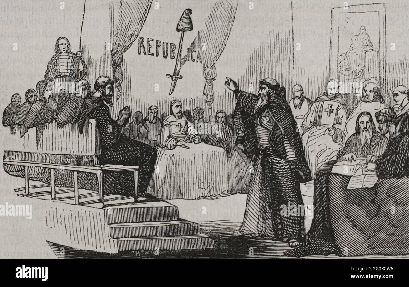 Republican friars hi-res stock photography and images - Alamy