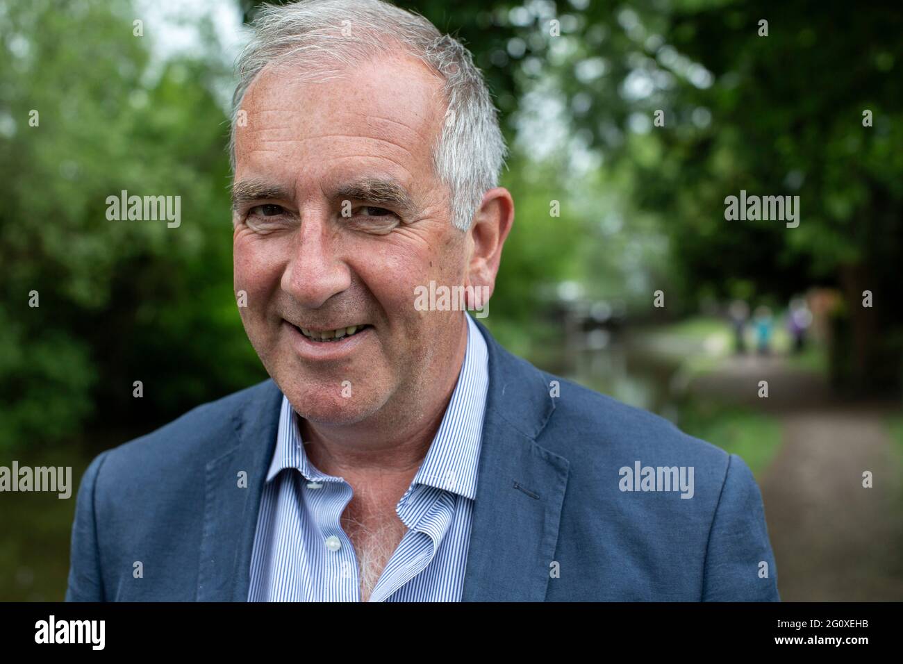 GREAT BRITAIN / Berkshire , English novelist Robert Harris Stock Photo ...