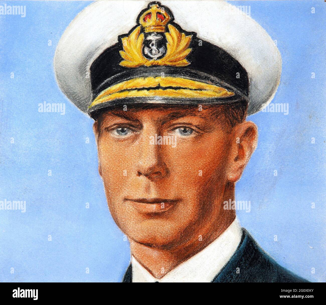 Portrait king george vi hi-res stock photography and images - Alamy