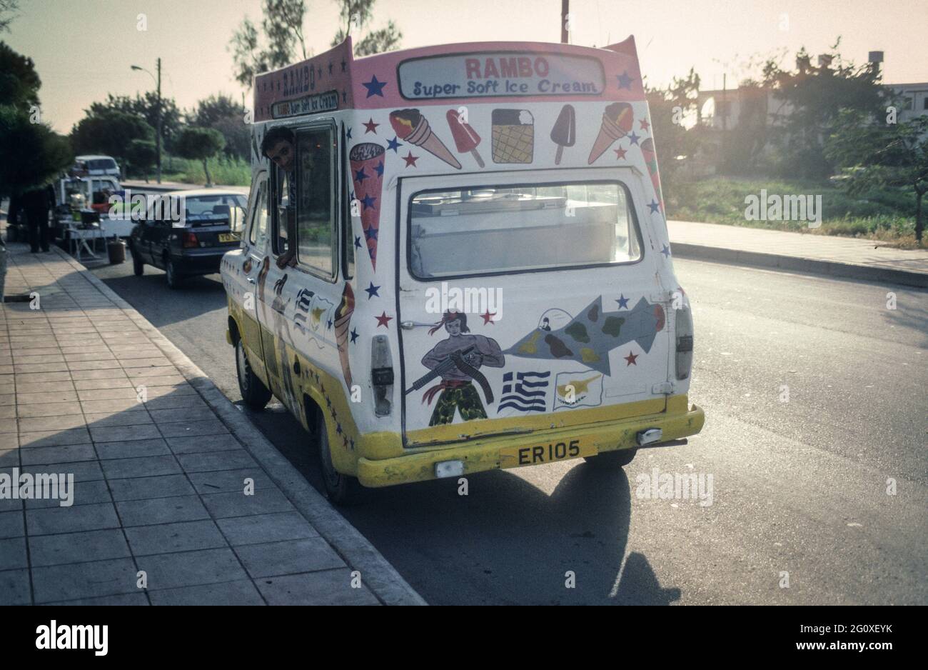 Rambo, the super soft icecream. An icecream vendor and movie-fan with ...