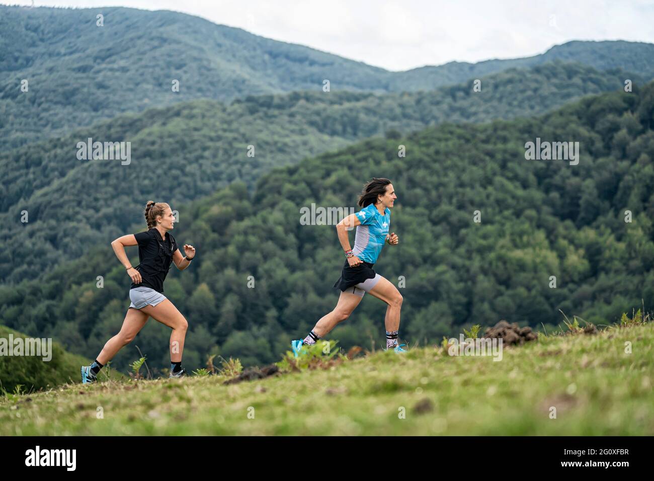 Two trail runners hi-res stock photography and images - Alamy