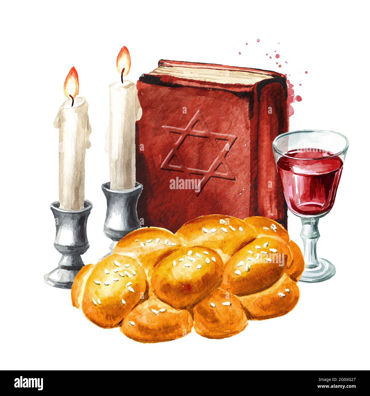 Shabbat Shalom Candles
