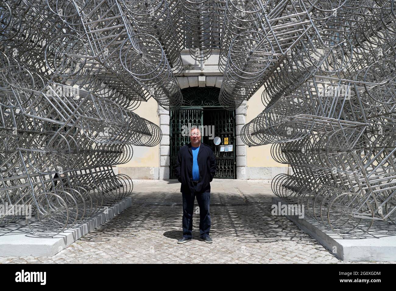 Ai weiwei bicycles forever portugal hi-res stock photography and images ...