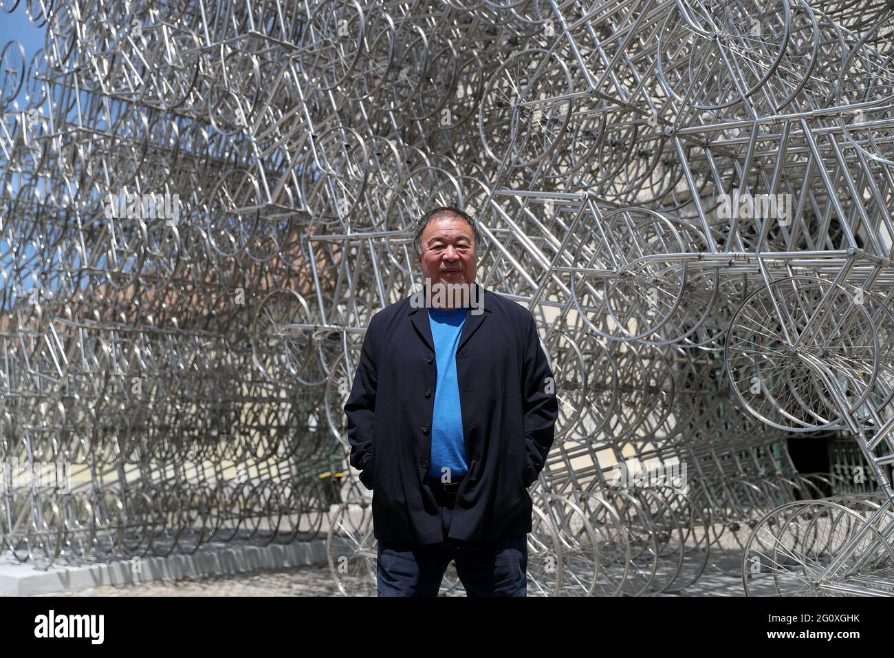 Ai weiwei bicycles forever portugal hi-res stock photography and images ...