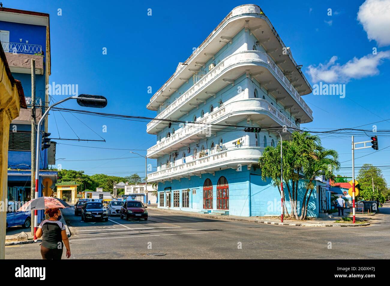 Building architecture exterior, Havana, Cuba Stock Photo - Alamy