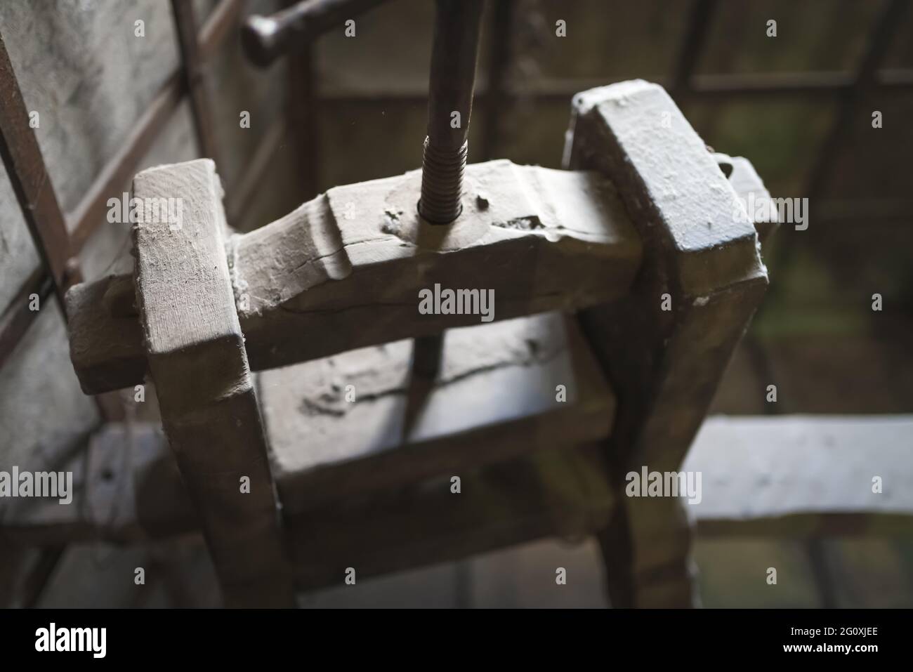 Medieval torture device Stock Photo - Alamy