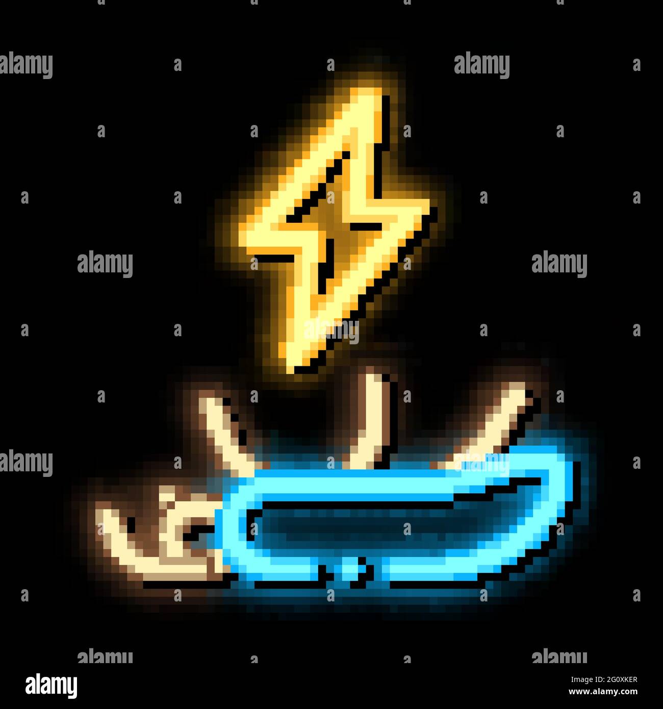 Dead Mosquito neon glow icon illustration Stock Vector Image & Art - Alamy