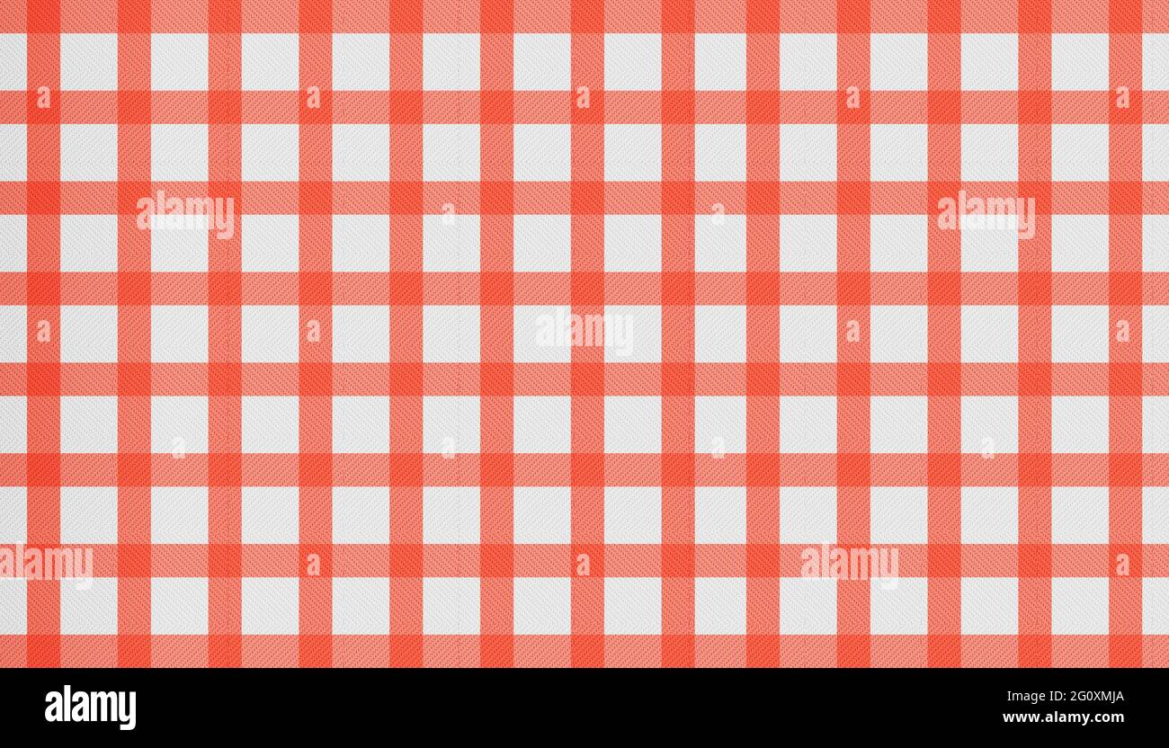 Checked Cloth Texture Abstract Modern Backdrop. Red color check cloth ...