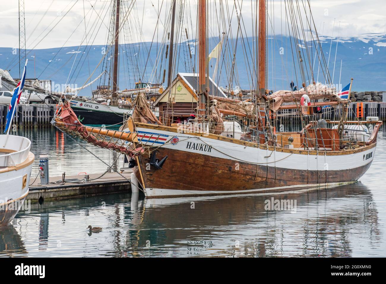 Husavik a remote fishing village in northern Iceland became famous in ...
